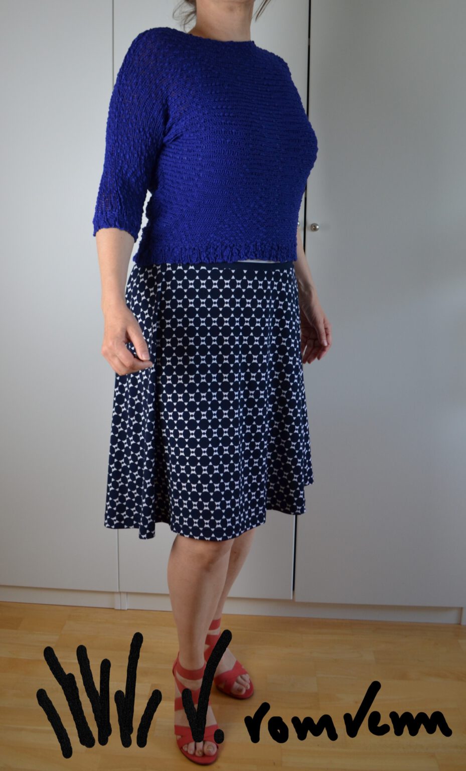 Einen Second-Hand-Rock enger nähen – V. vom Venn